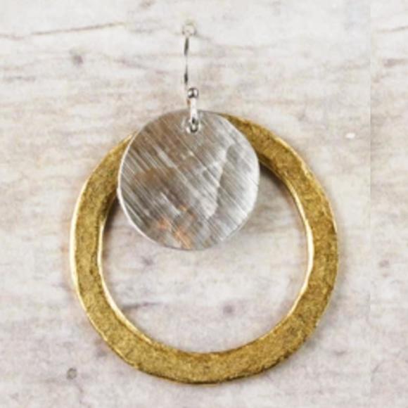 JULIO JEWELRY | Jewelry | New Julio Jewelry Hammered Ring Earrings In ...